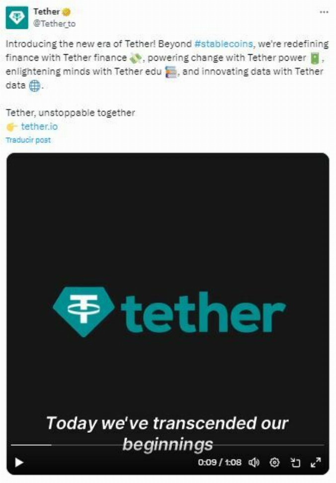 Tether anuncia cuatro nuevas divisiones comerciales | Estrategias de ...